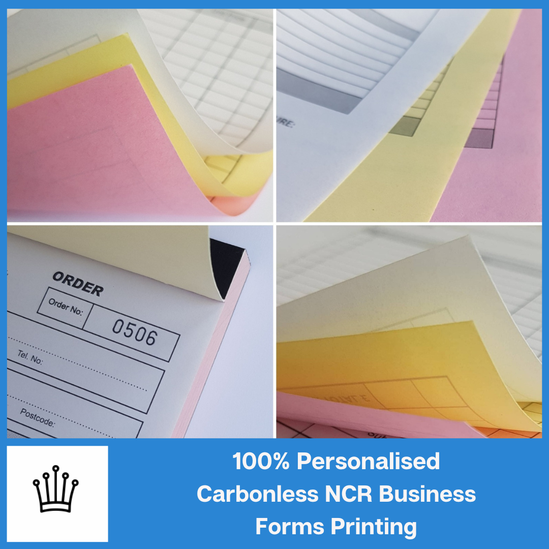 Create Personalised NCR Carbonless Business Forms – MD Print Shop