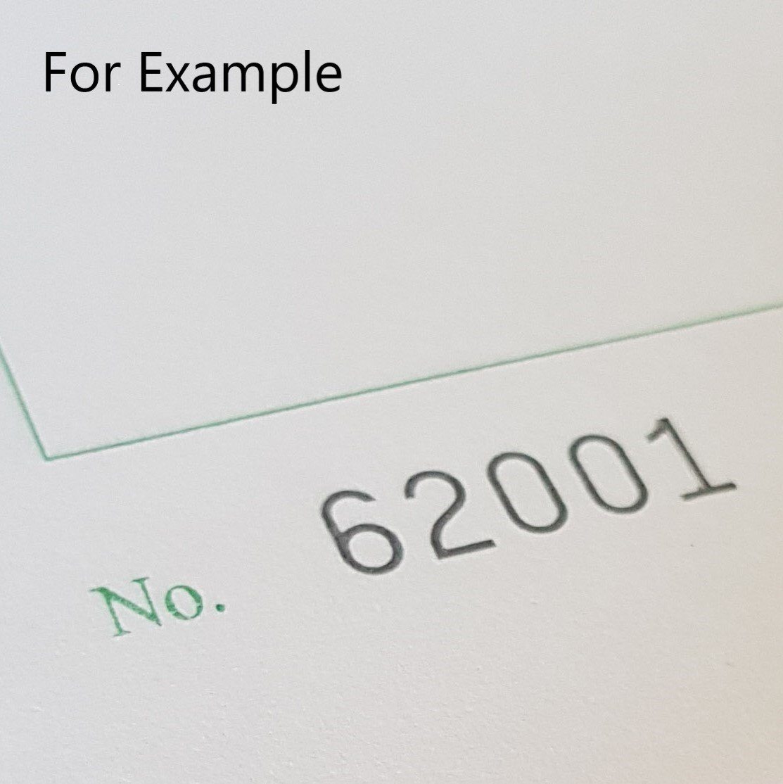 Sequential Numbering – MD Print Shop