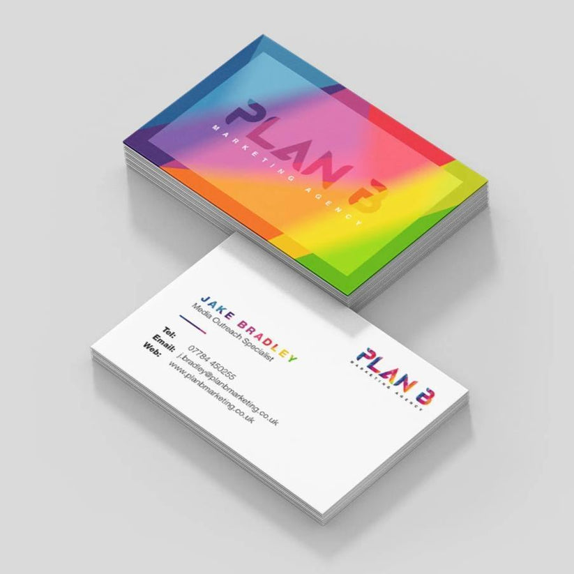 Premium Business Card Printing (UK) – 450gsm Thick Card, Free Delivery ...