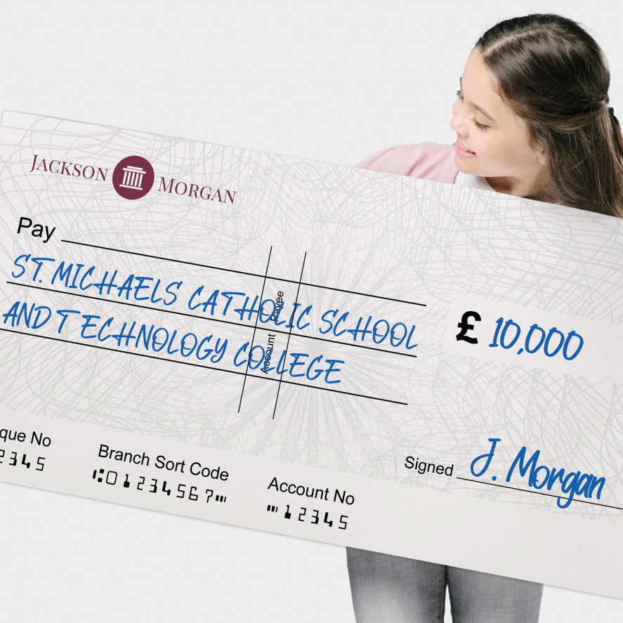 Giant Cheque Printing – MD Print Shop